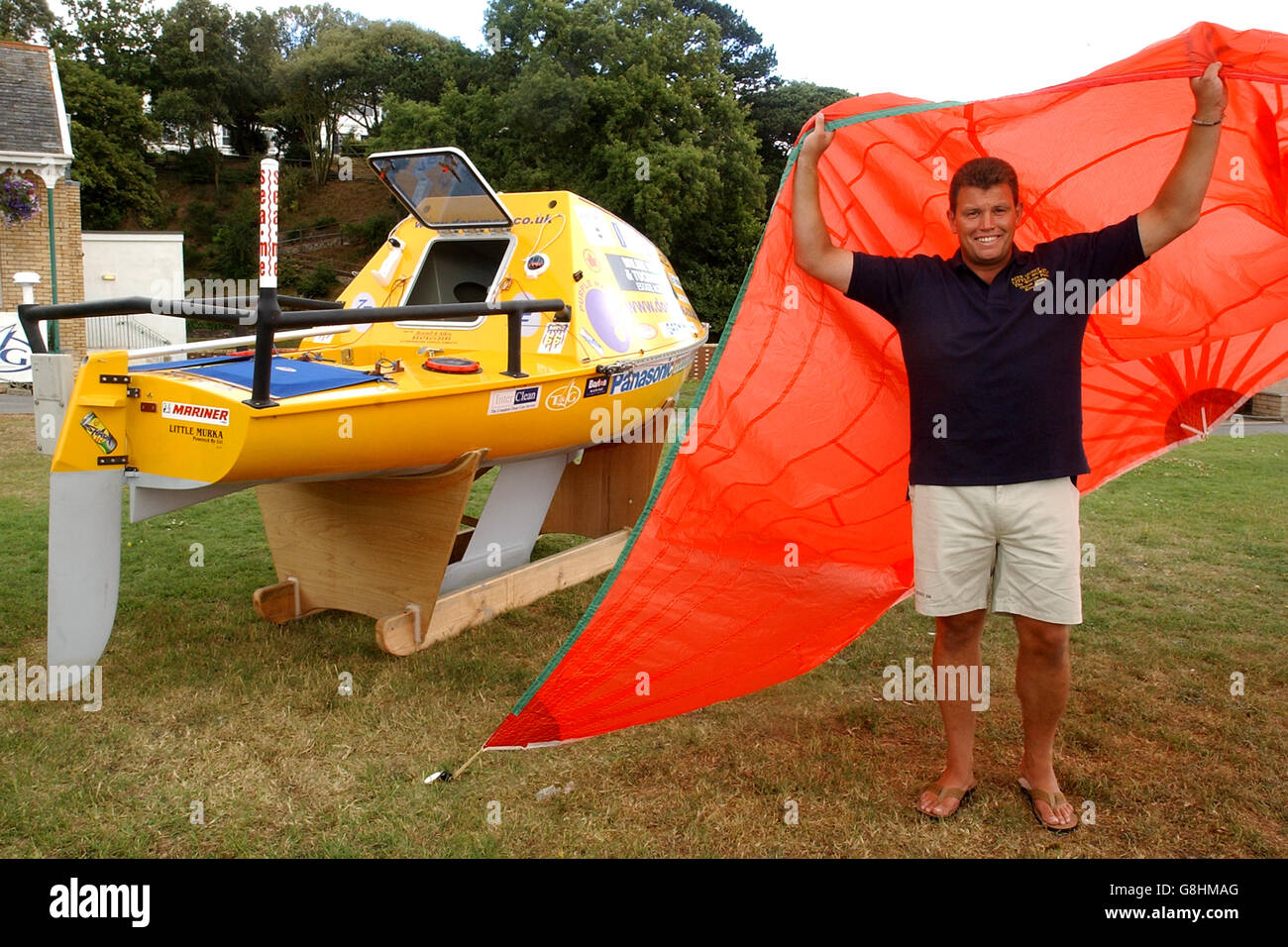 Dom mee boat kite exmouth hi-res stock photography and images - Alamy
