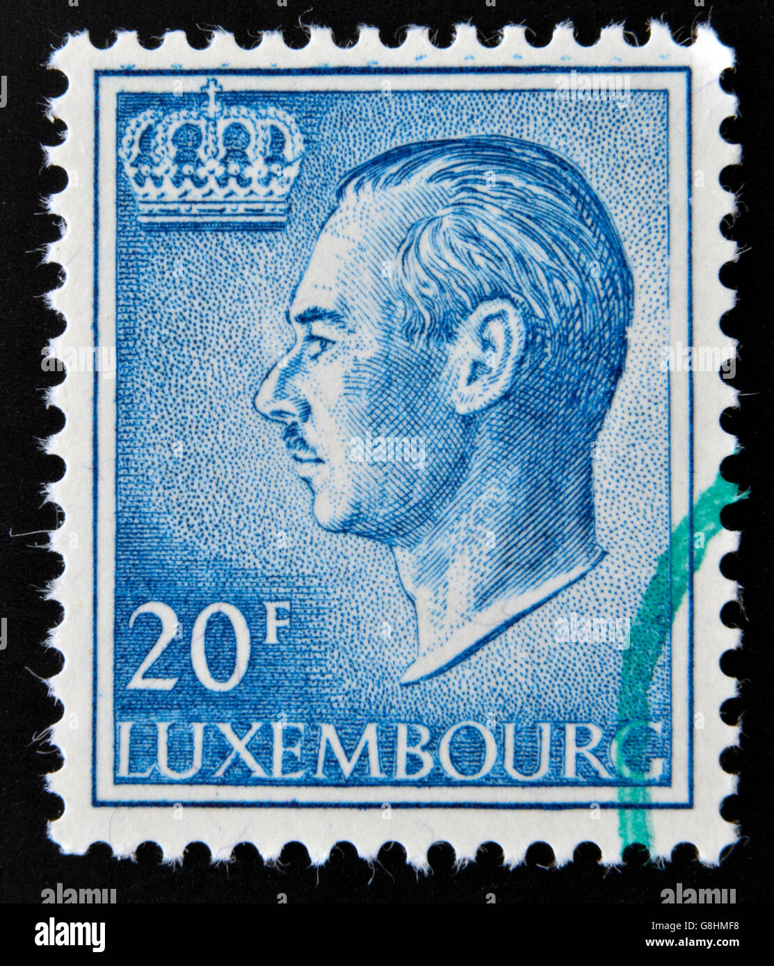 LUXEMBOURG - CIRCA 1965: A stamp printed in Luxembourg shows image of ...