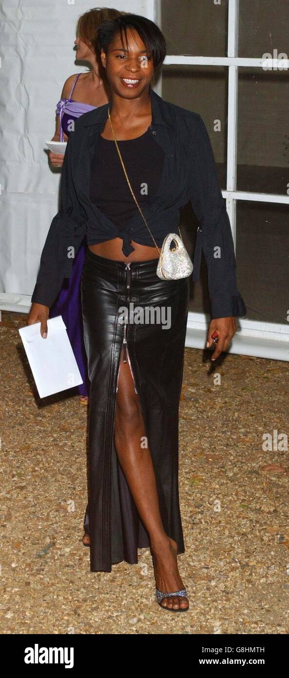 Singer Sonique arrives for the ball in aid of the Prince's Trust Stock ...