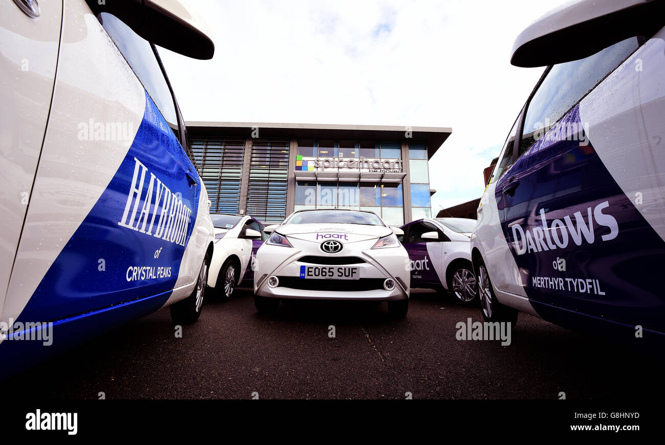 Toyota Fleet Handover - Colchester Stock Photo - Alamy