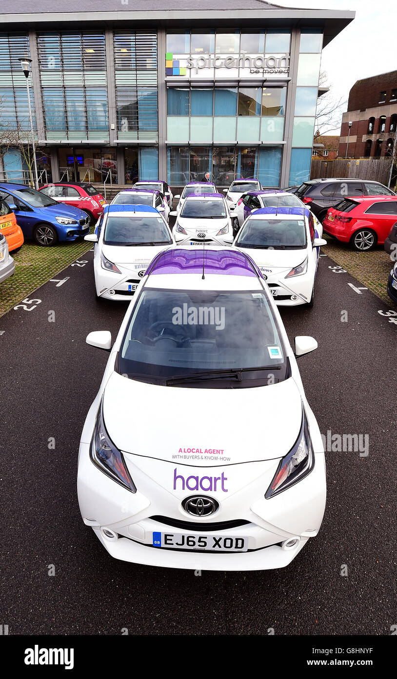 Handover of new Toyota Fleet Cars to Spicerhaart in Colchester, Essex ...