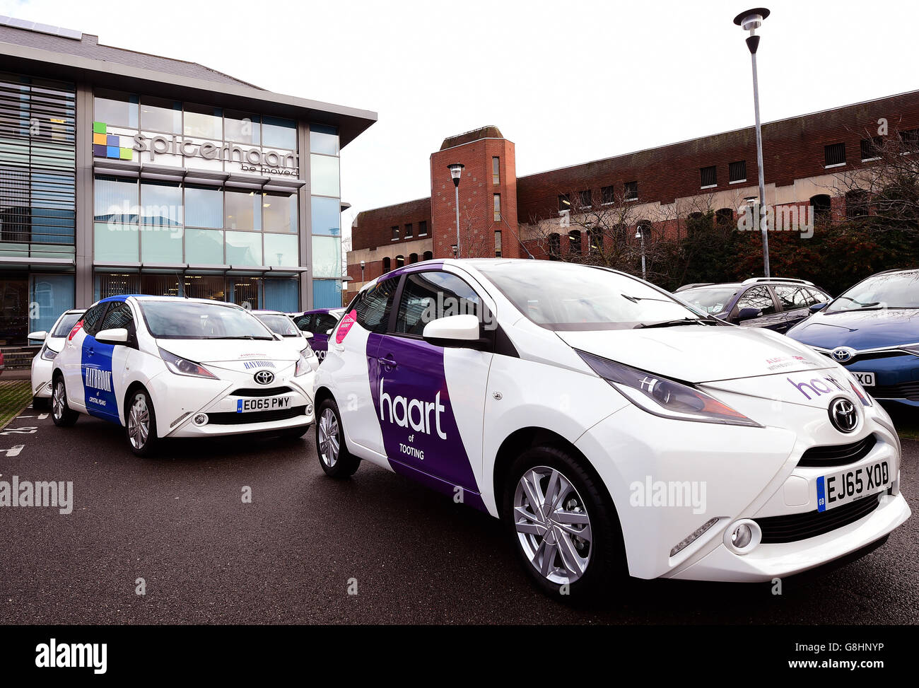 Toyota Fleet Handover - Colchester Stock Photo - Alamy