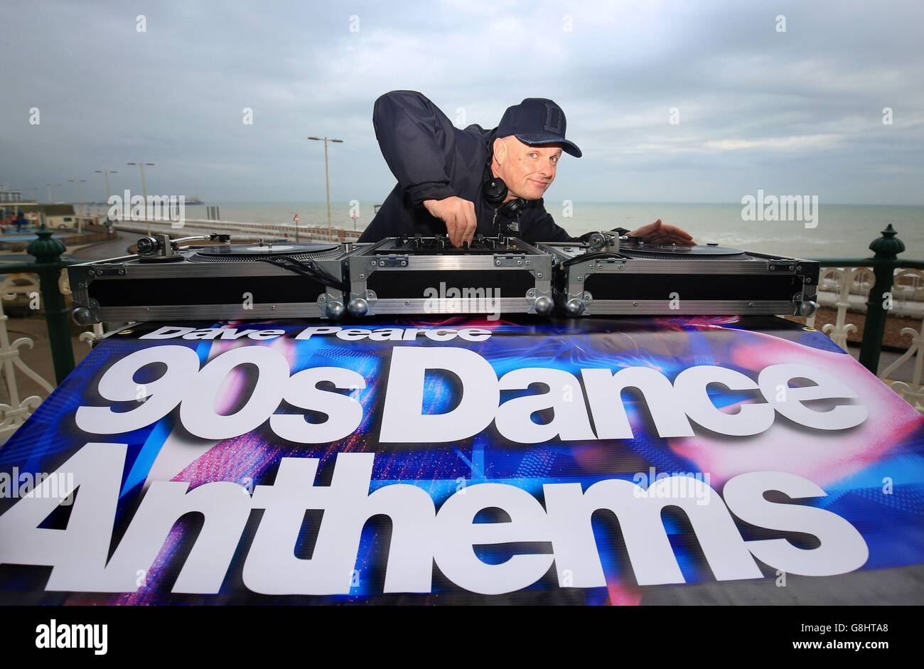 DJ Dave Pearce during a photocall in Brighton, East Sussex, ahead of ...