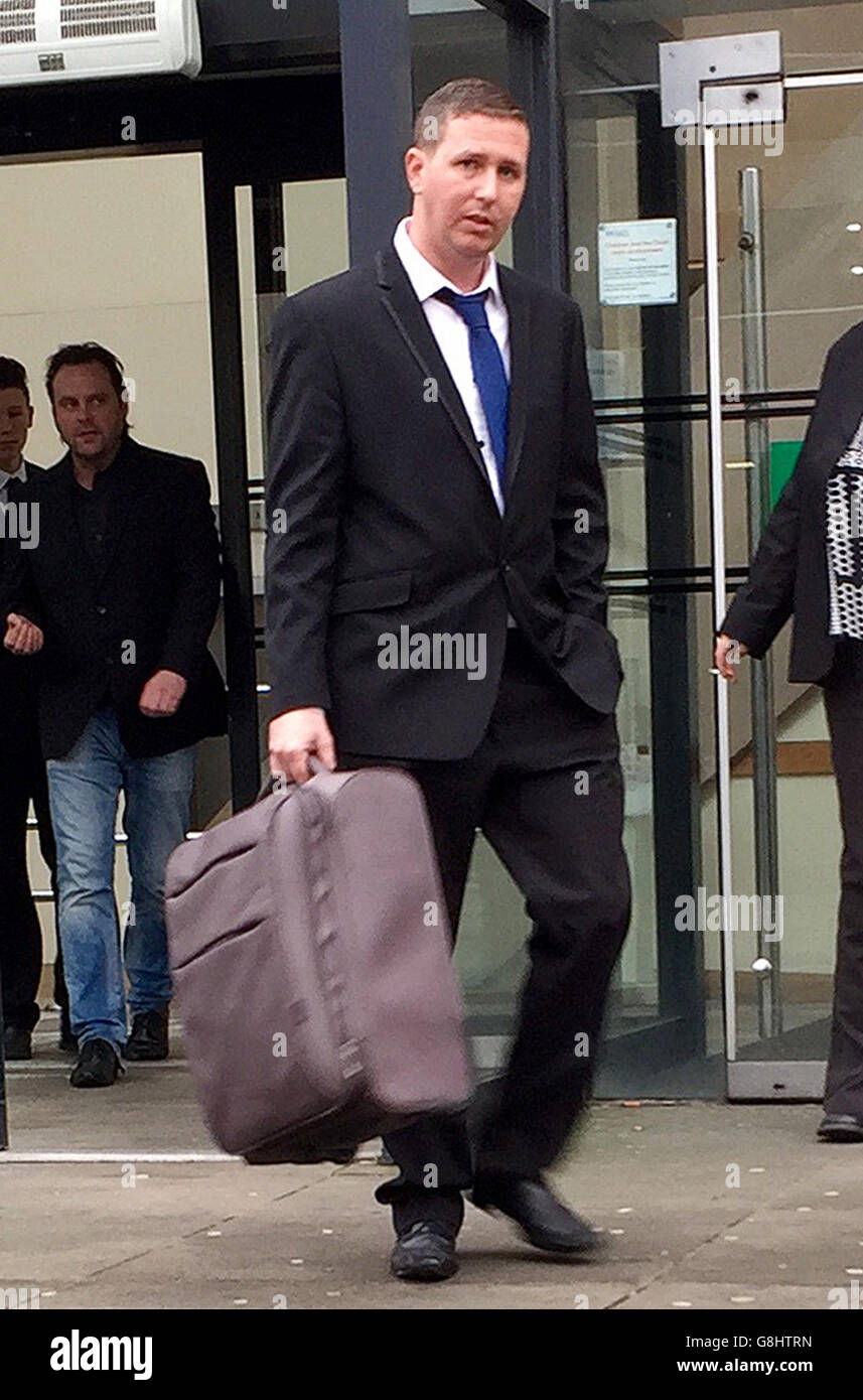 Darren Lee court case Stock Photo - Alamy