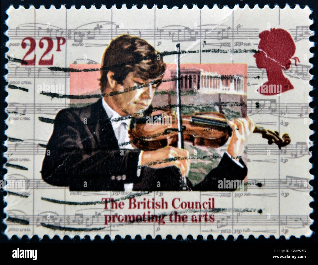 UNITED KINGDOM - CIRCA 1984: A stamp printed in England, dedicated to ...