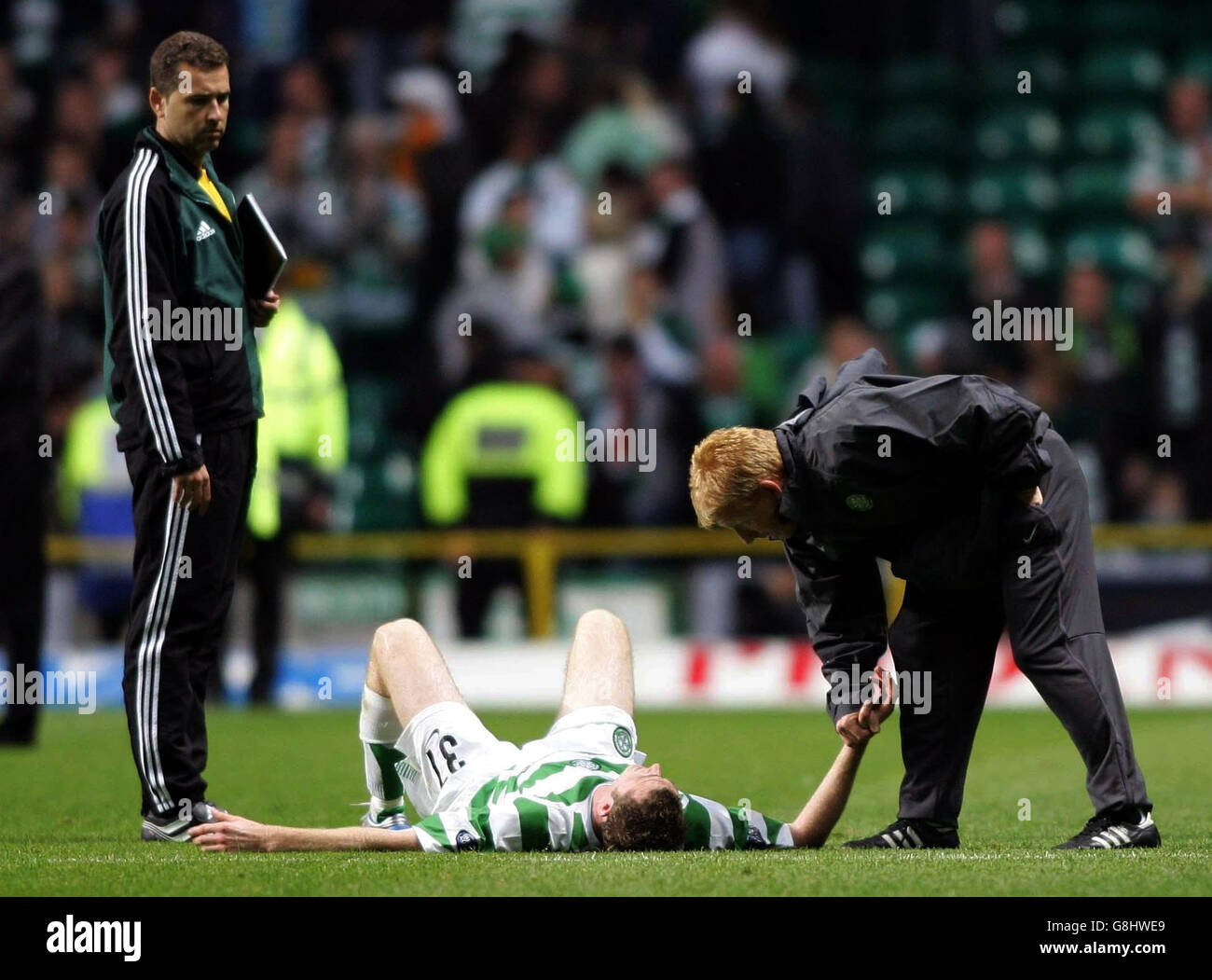 Celtic park gordon strachan hi-res stock photography and images - Alamy
