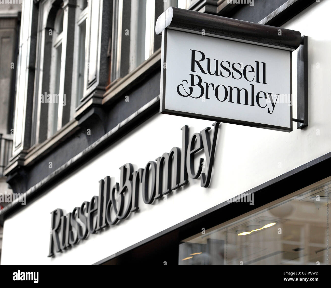 Shop sign stock Stock Photo - Alamy