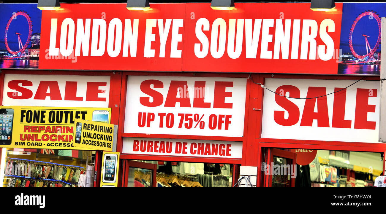 Shop sign stock Stock Photo - Alamy