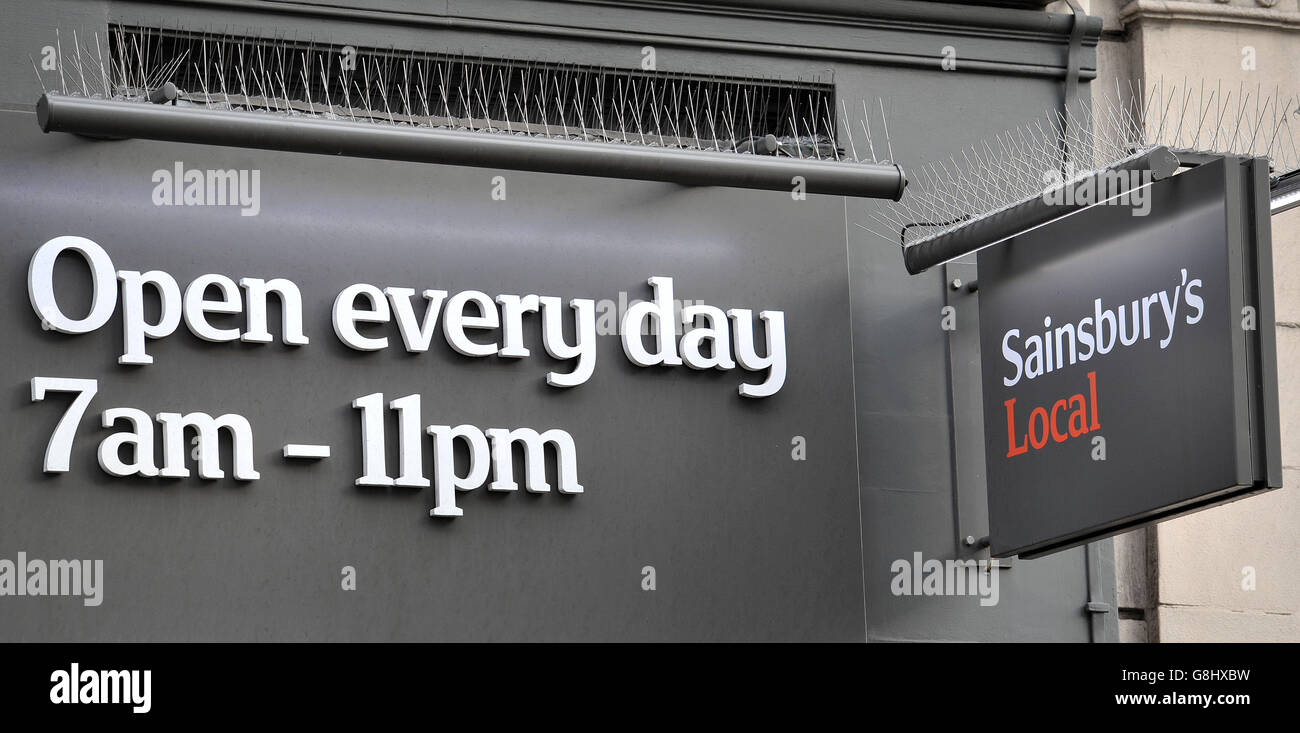 Shop sign stock Stock Photo - Alamy