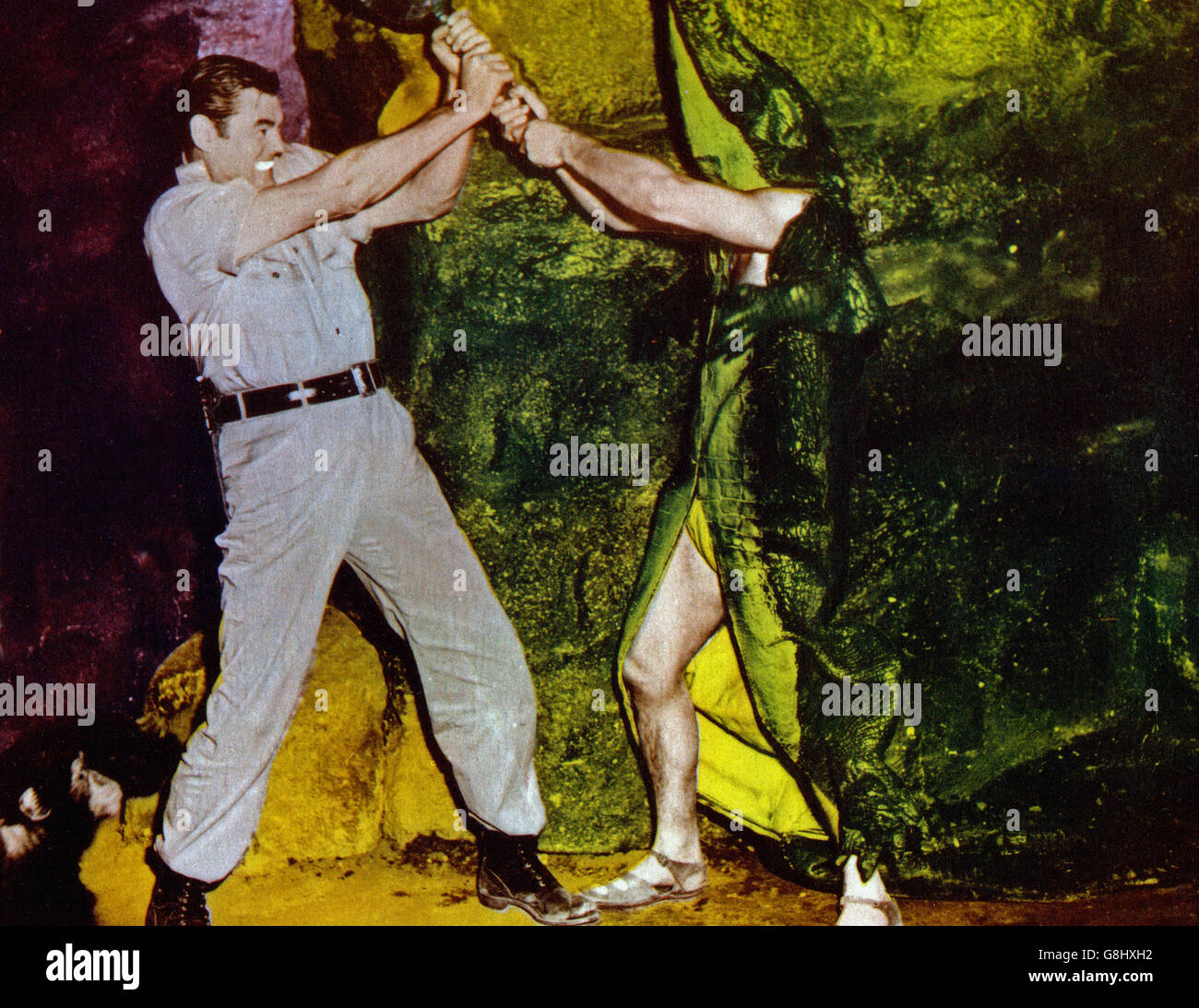 Cannibal Attack, USA 1954, Regie: Lee Sholem, Darsteller: Johnny ...