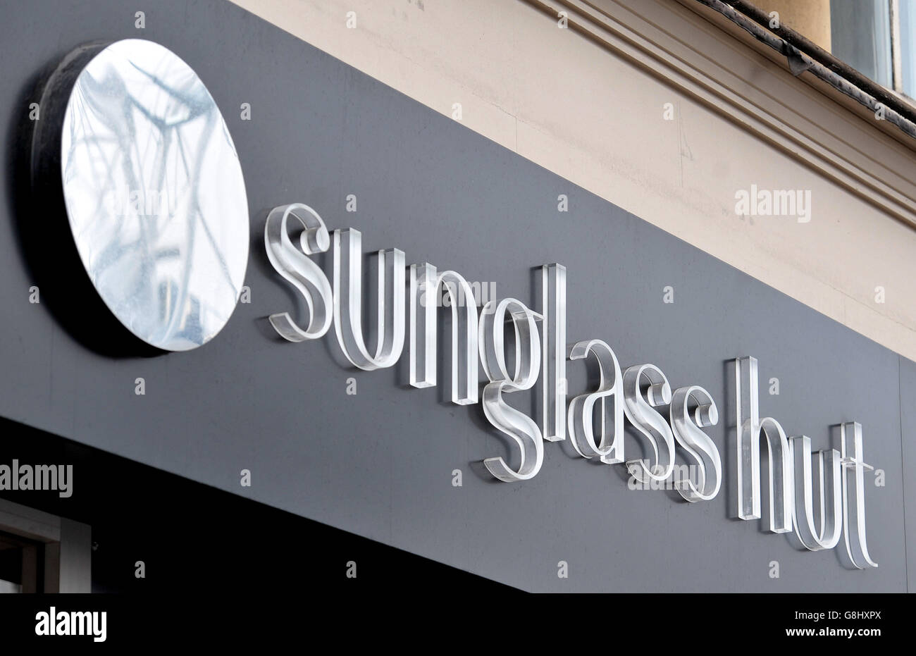 Shop sign stock Stock Photo - Alamy