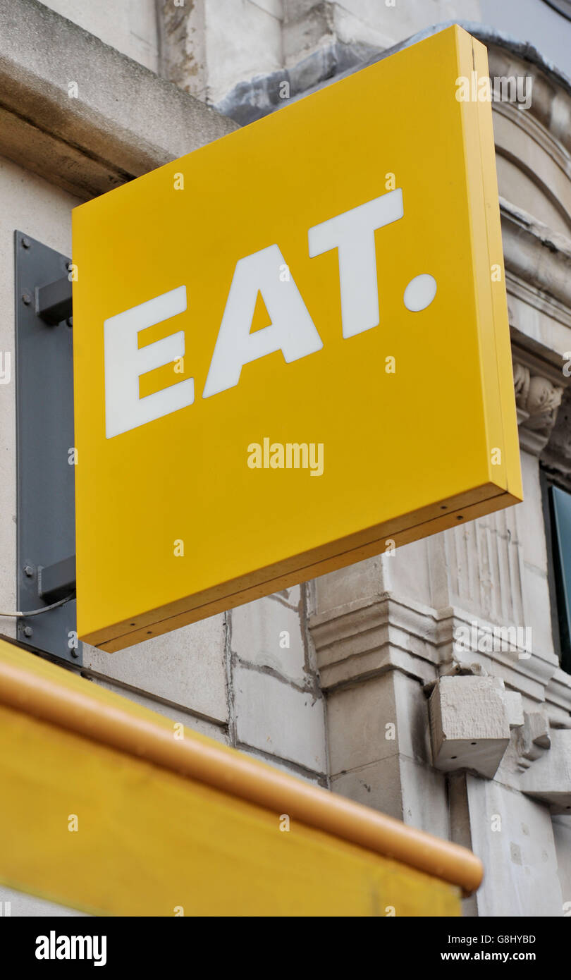 Central london eat shop hi-res stock photography and images - Alamy