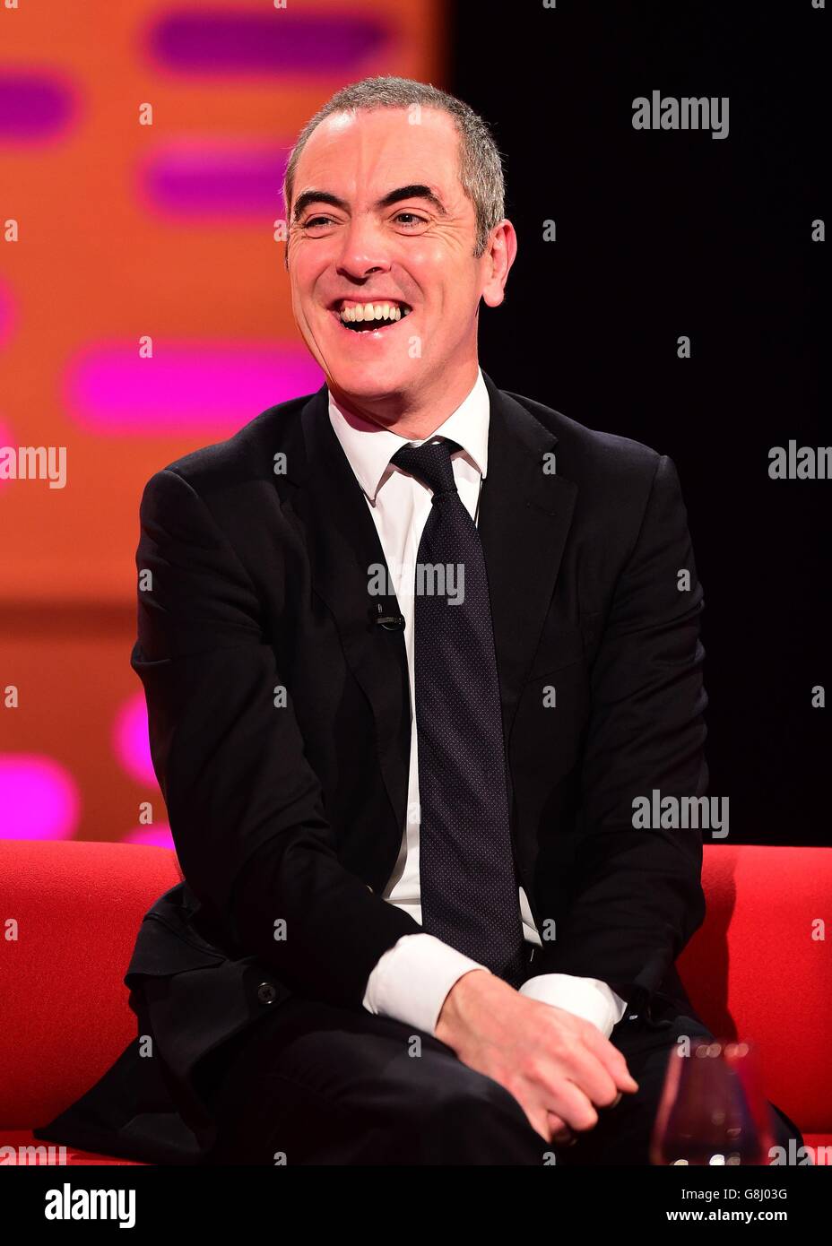 The Graham Norton Show - London. James Nesbitt during the filming of ...