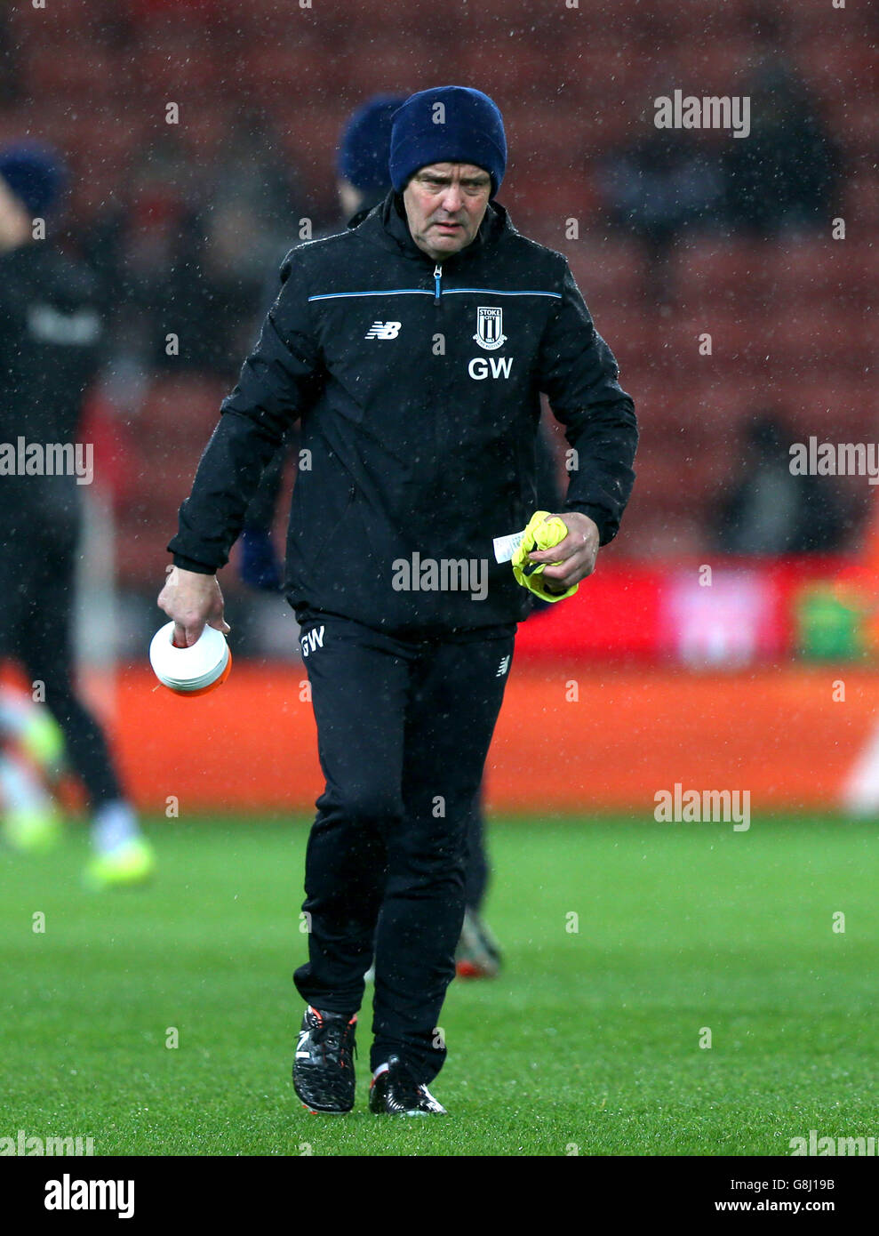 Stoke city kit manager gary worthington hi-res stock photography and ...