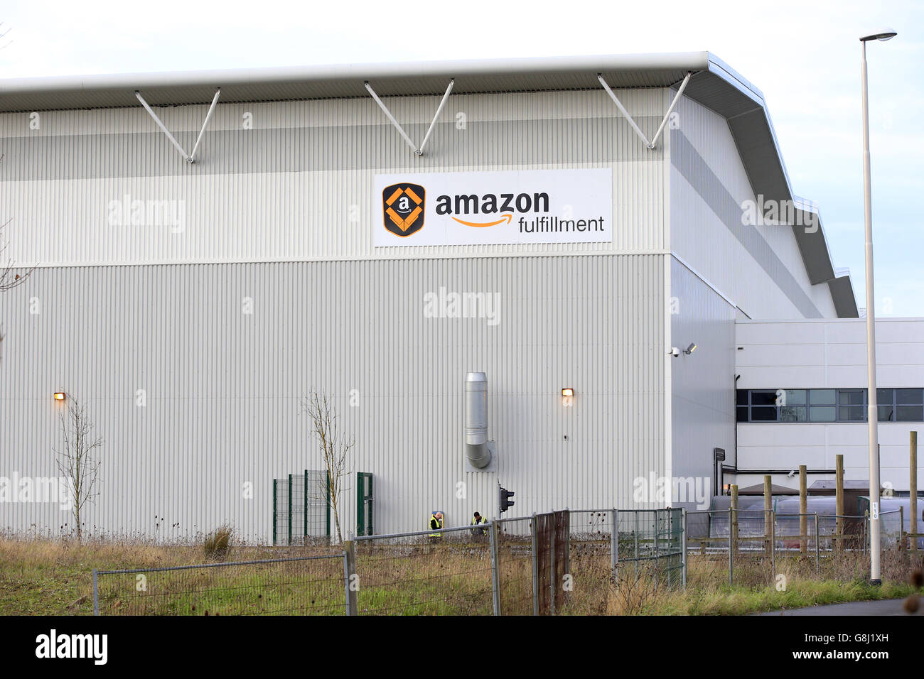 Amazon fulfilment centre Stock Photo - Alamy