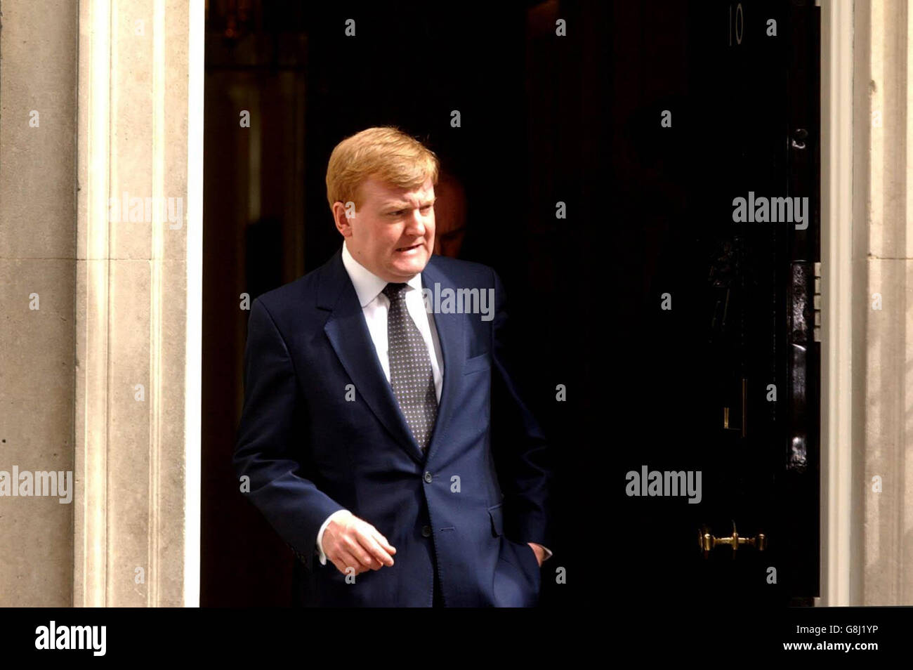 Liberal democrat leader charles kennedy leaves number 10 downing street ...