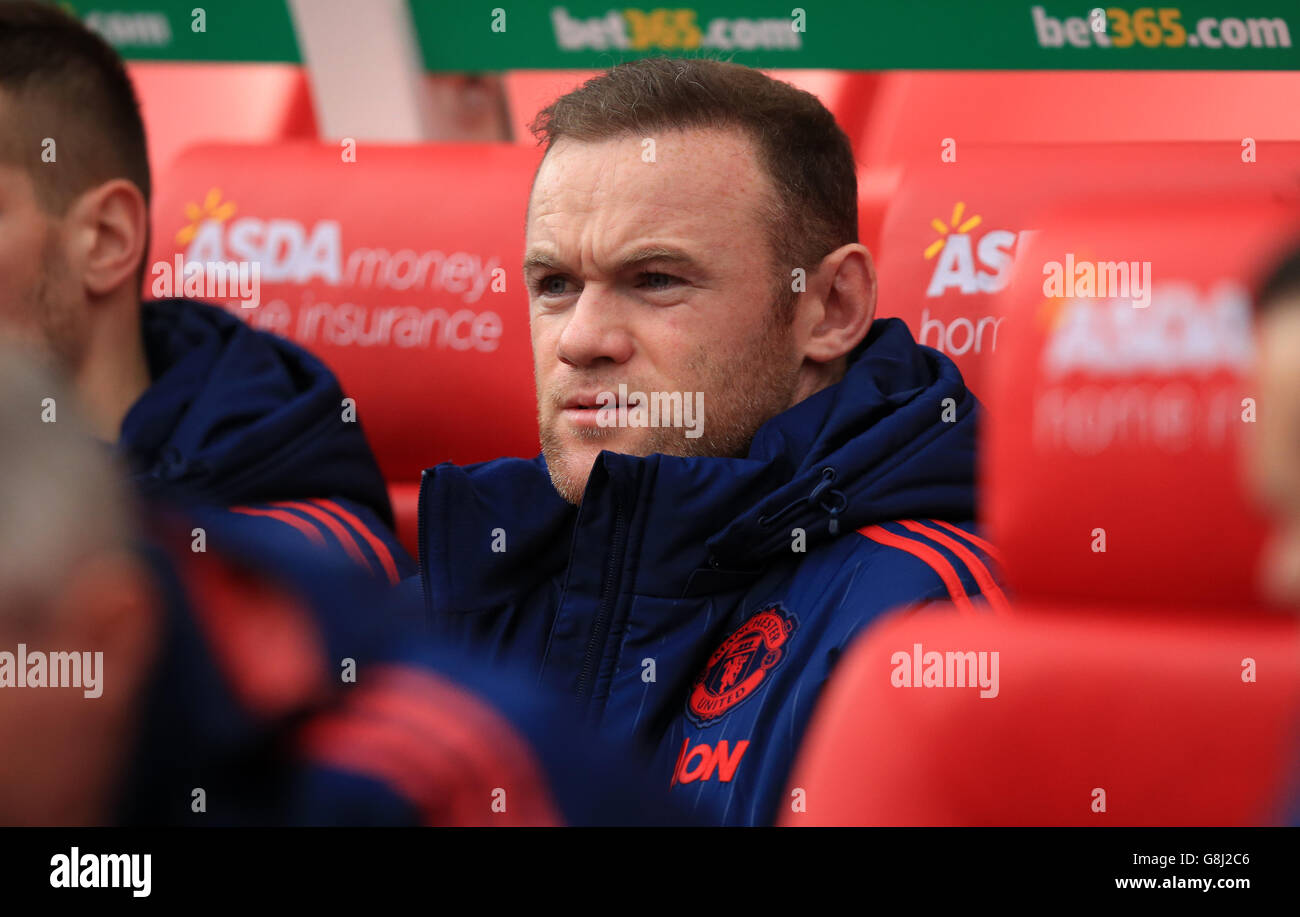 Stoke City v Manchester United - Barclays Premier League - Britannia ...