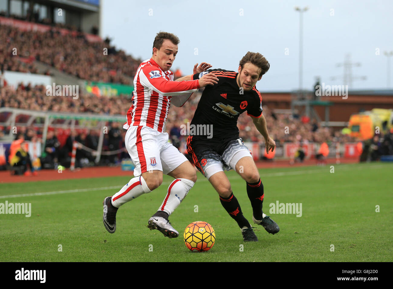 Stoke City v Manchester United - Barclays Premier League - Britannia ...