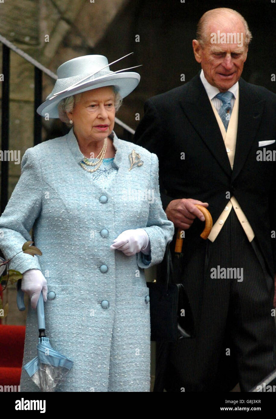 Britain's Queen Elizabeth II with the Duke of Edinburgh Stock Photo - Alamy