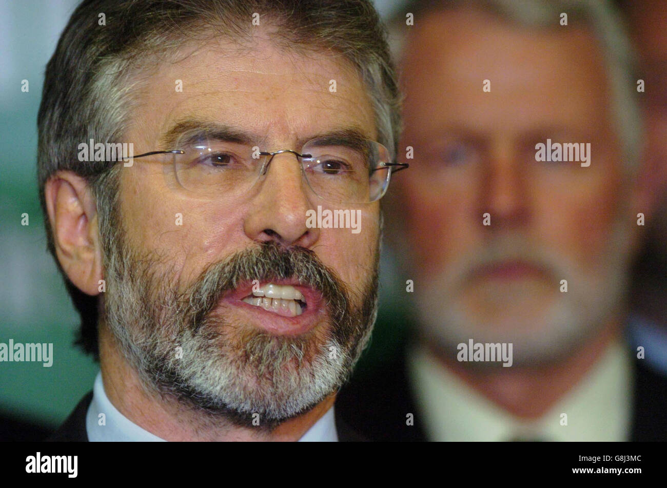 IRA declares end to armed campaign - News conference - Jurys Inn Hotel ...