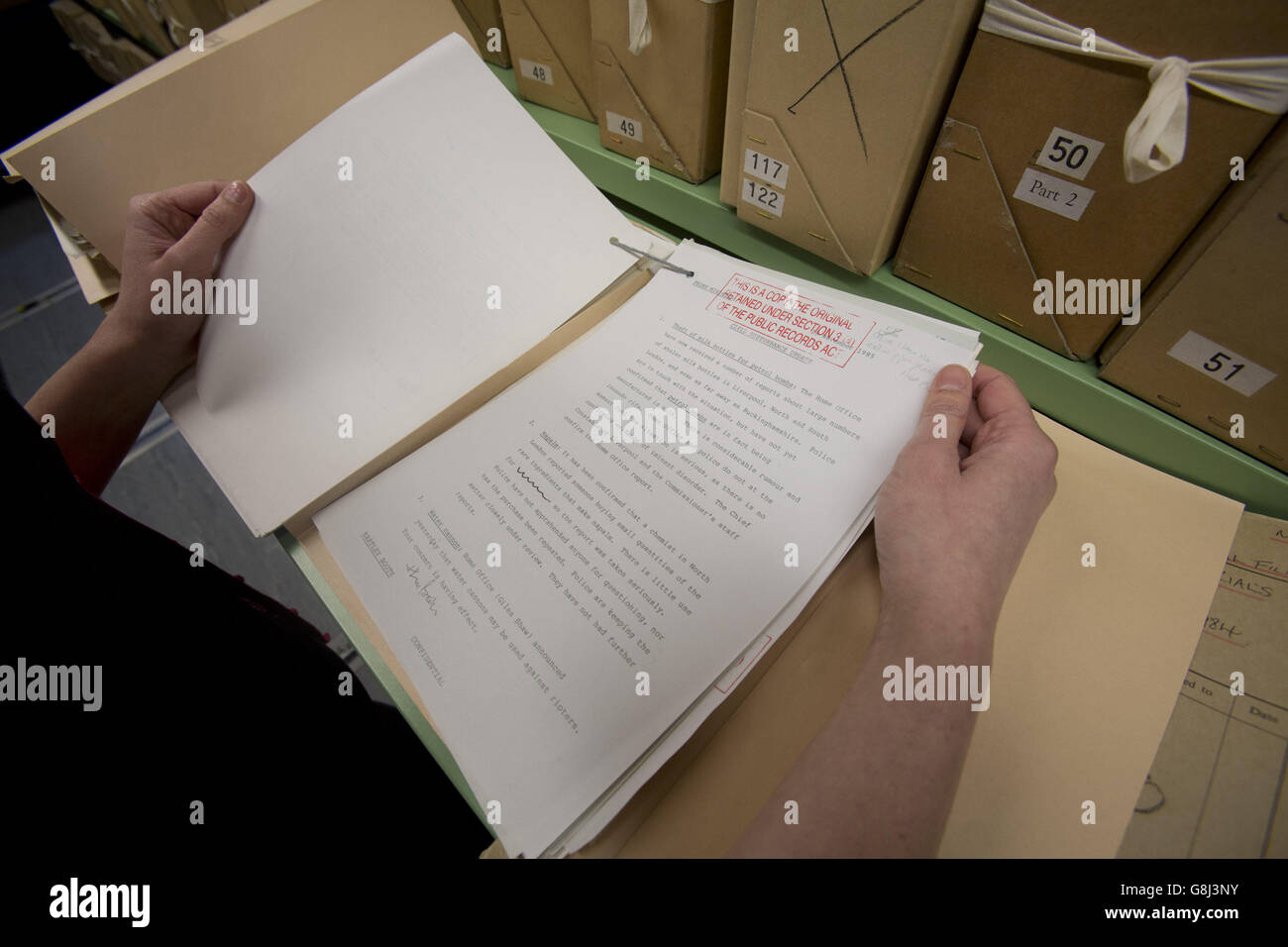 According newly released official files hi-res stock photography and ...