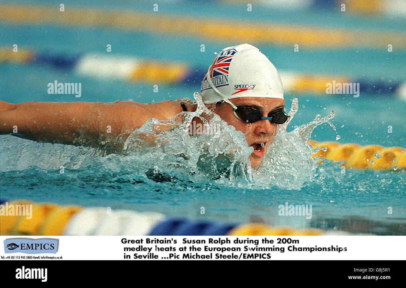 Great Britain's Susan Rolph during the 200m medley heats at the ...