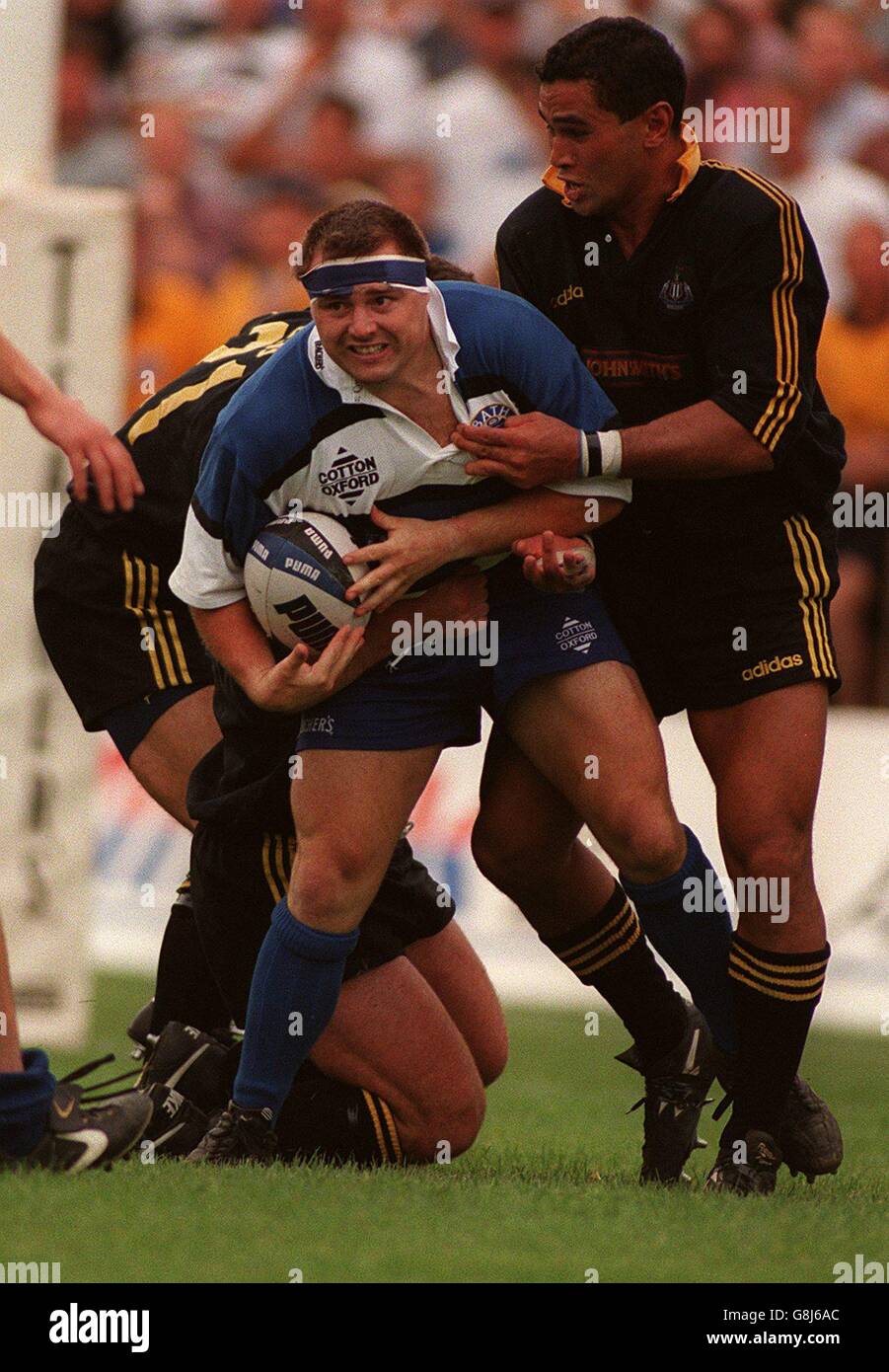 Rugby Union - Bath V Newcastle Stock Photo - Alamy