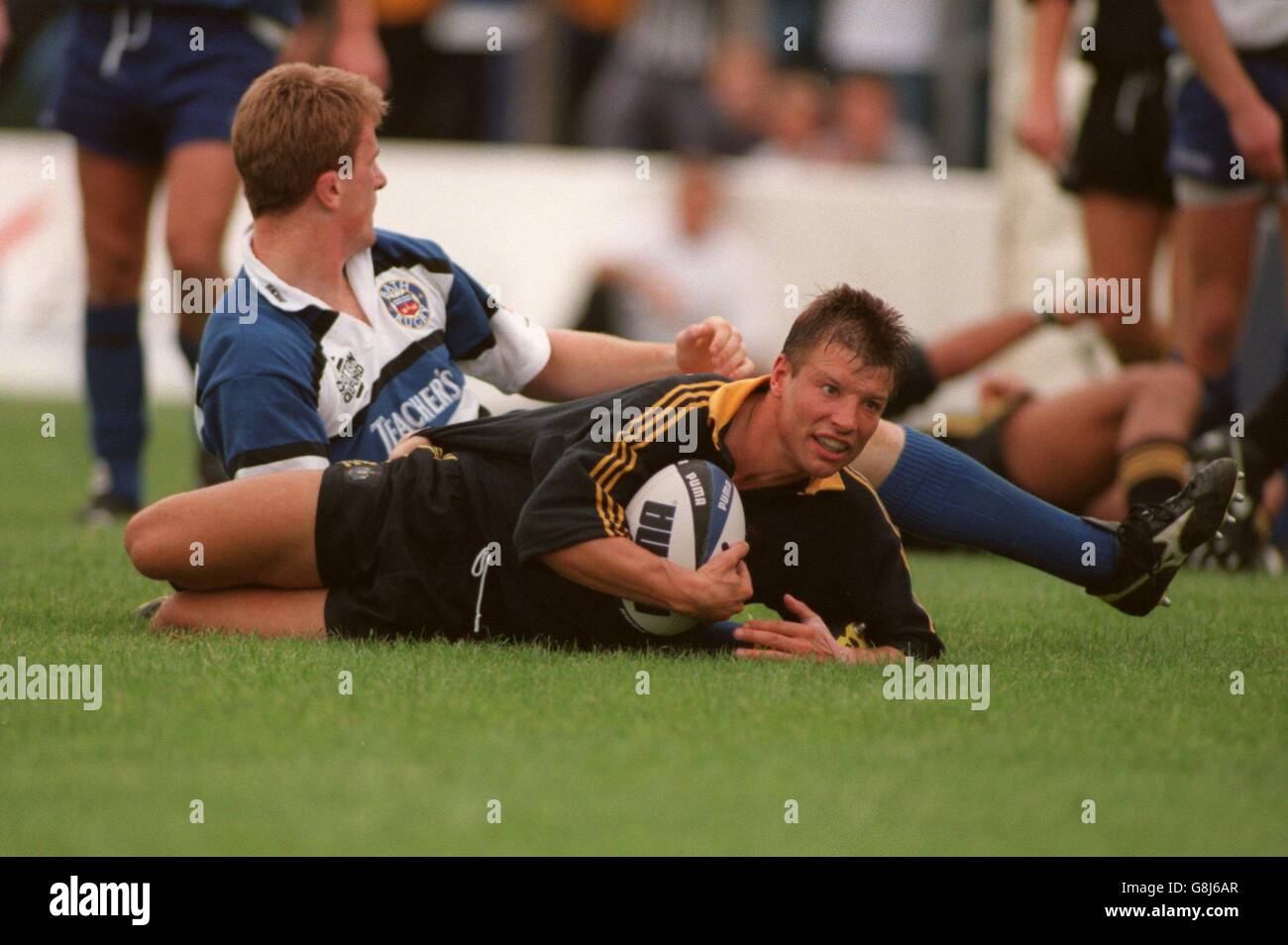 Rugby Union, Bath V Newcastle. Rob Andrew, Newcastle Stock Photo - Alamy
