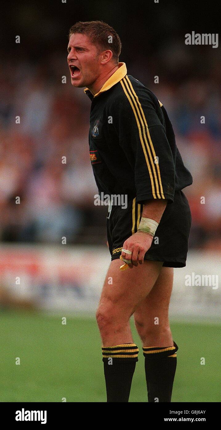 Rugby Union - Bath V Newcastle. Alan Tait, Newcastle Stock Photo - Alamy