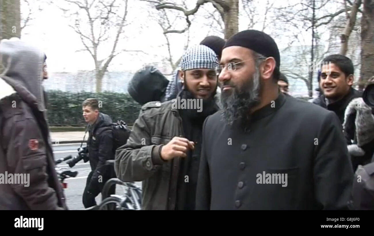 File image dated 12/1/2010 of Abu Rumaysah (right), formerly known as ...