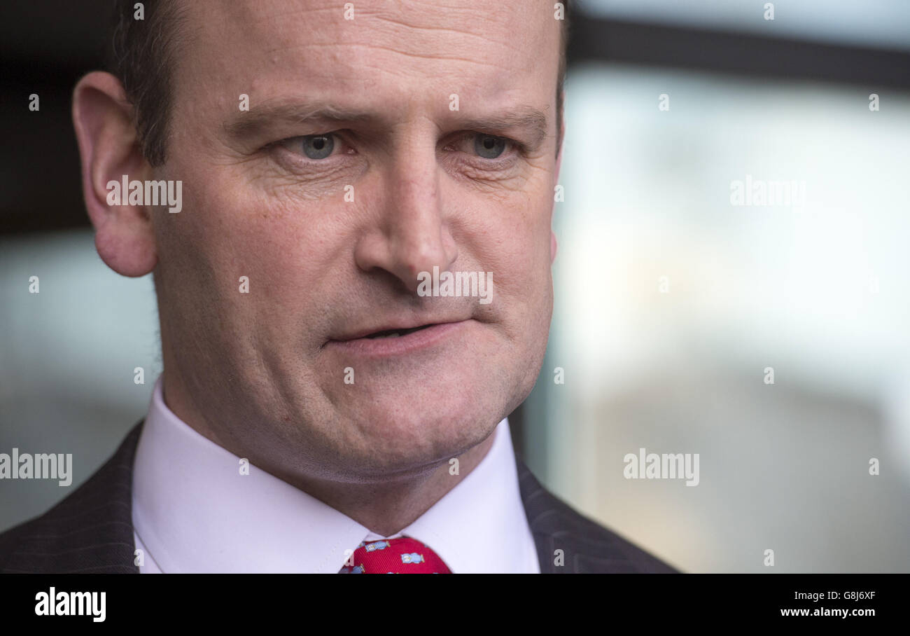 Ukip mp douglas carswell to the media outside portcullis house hi-res ...