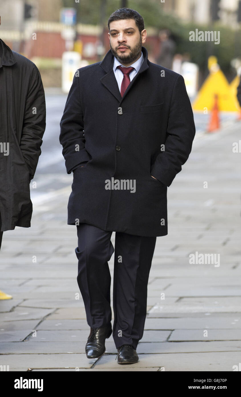 City financier Anthony Constantinou at the Old Bailey, London, where he ...