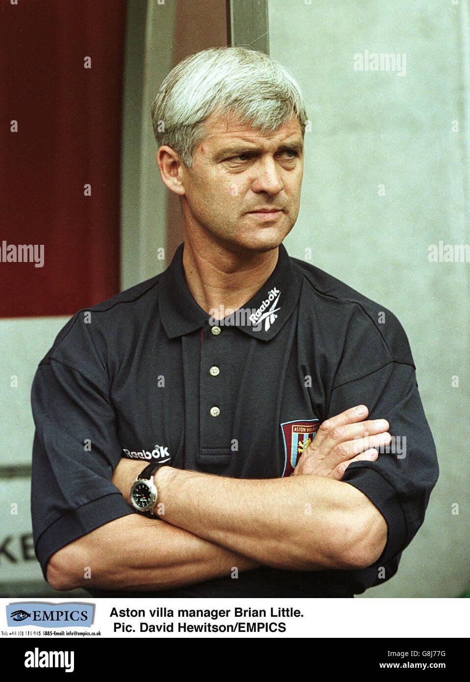 Aston villa manager brian little hi-res stock photography and images ...