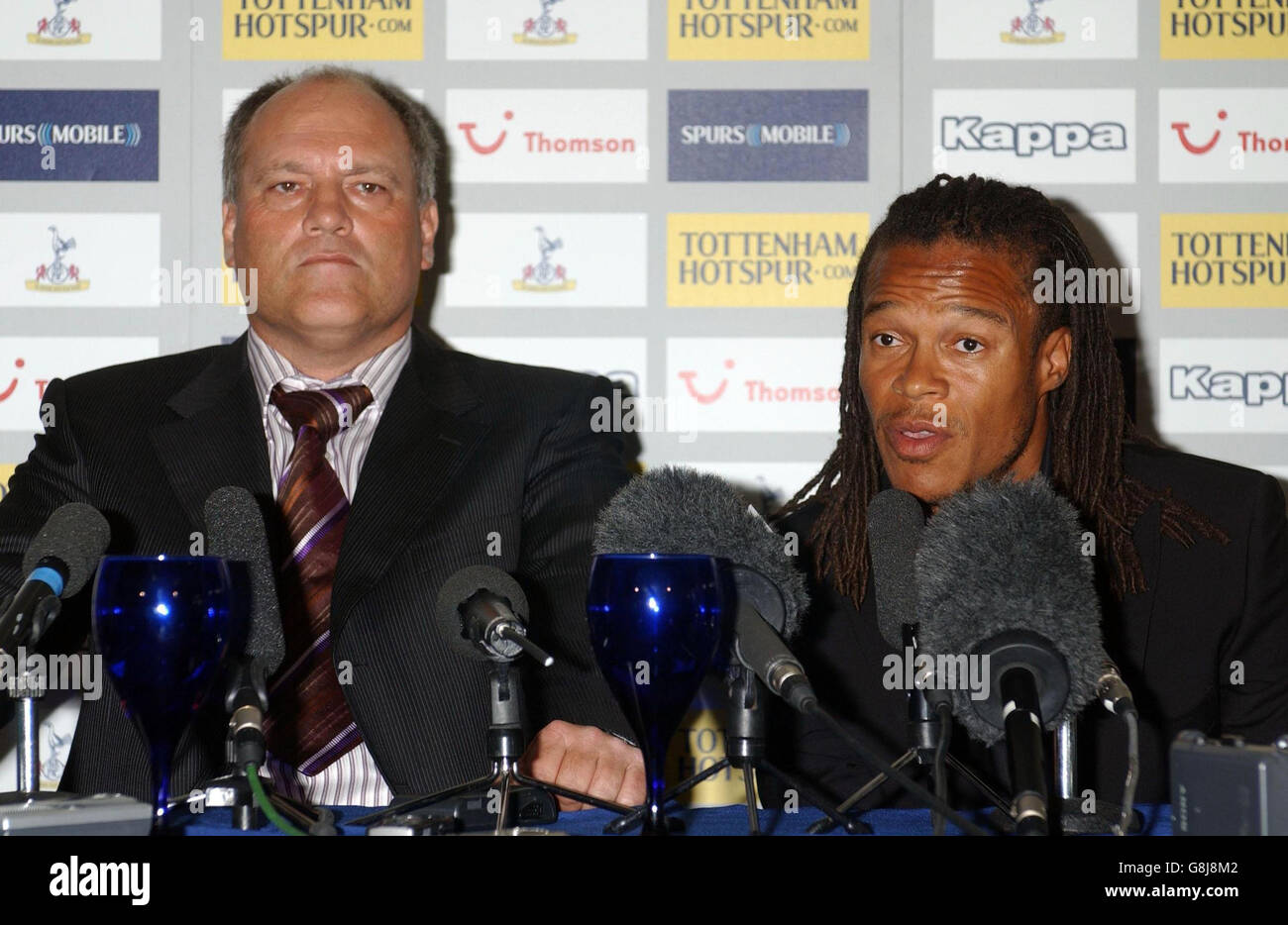 Soccer - Tottenham Hotspur new signing - Edgar Davids - Press ...
