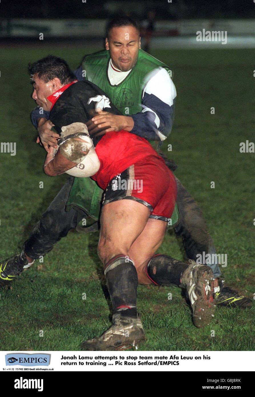 Jonah Lomu - Rugby Union - New Zealand Stock Photo - Alamy