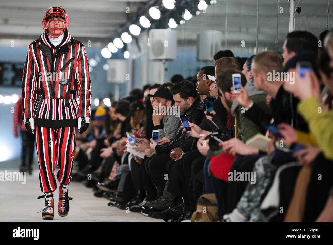 KTZ Catwalk - London Collections Men AW2016 Stock Photo - Alamy
