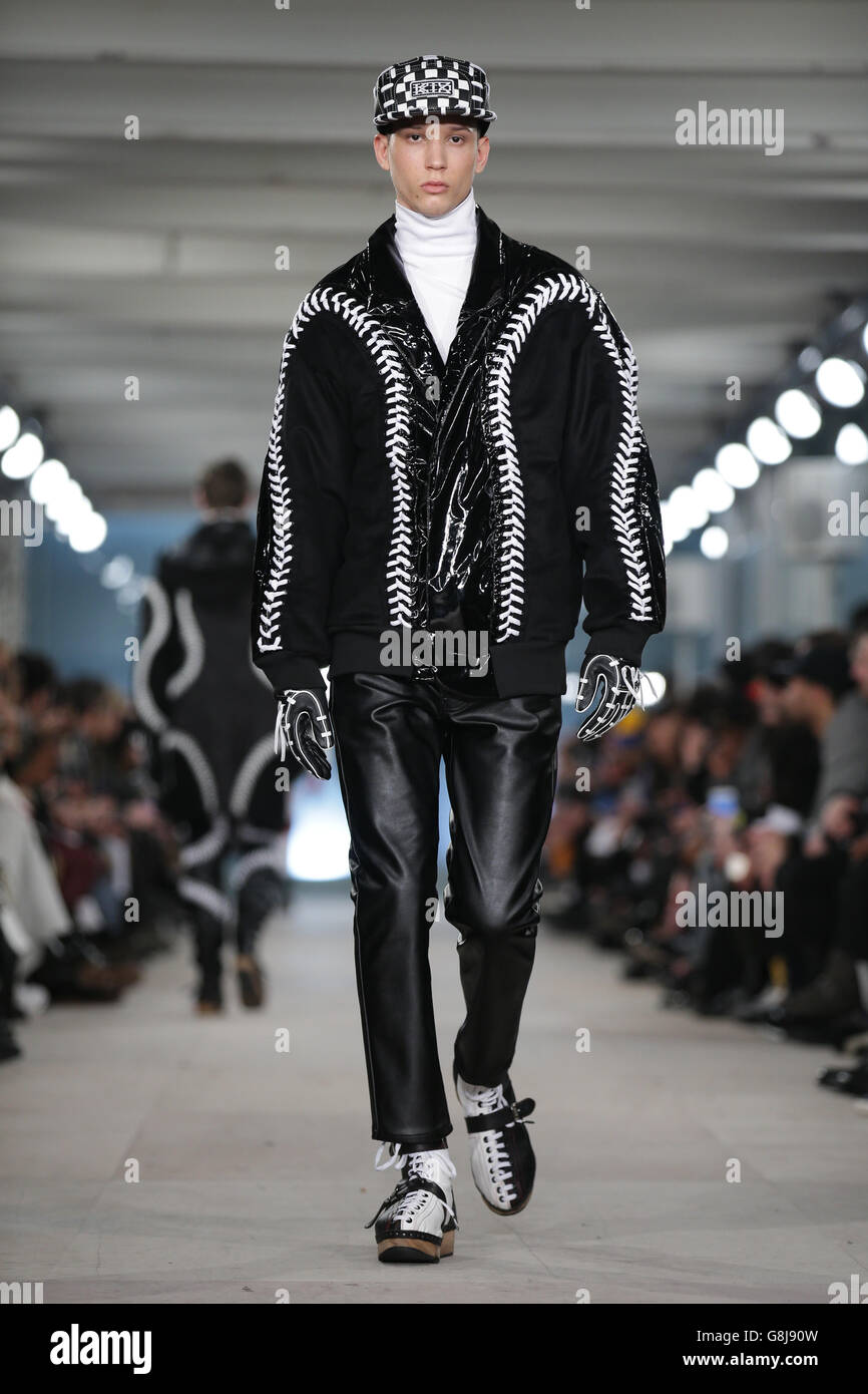 KTZ Catwalk - London Collections Men AW2016 Stock Photo - Alamy