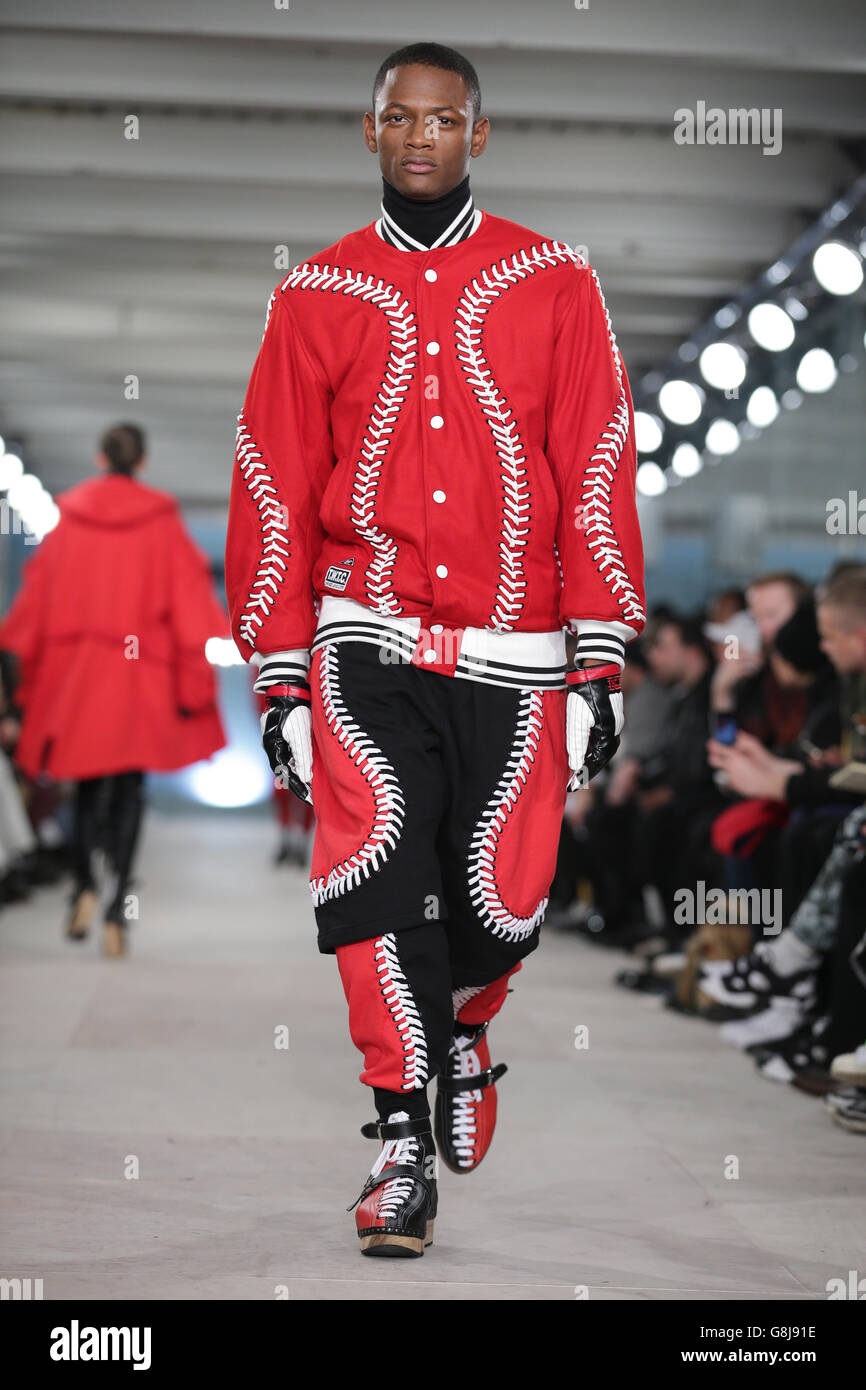 KTZ Catwalk - London Collections Men AW2016 Stock Photo - Alamy