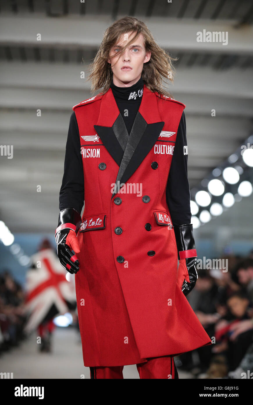 KTZ Catwalk - London Collections Men AW2016 Stock Photo - Alamy