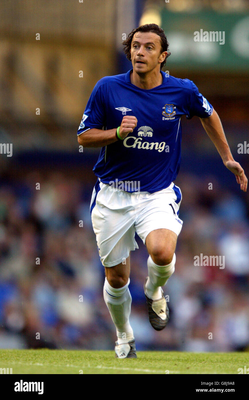 Soccer - Friendly - Everton v Udinese - Goodison Park. Simon Davies ...