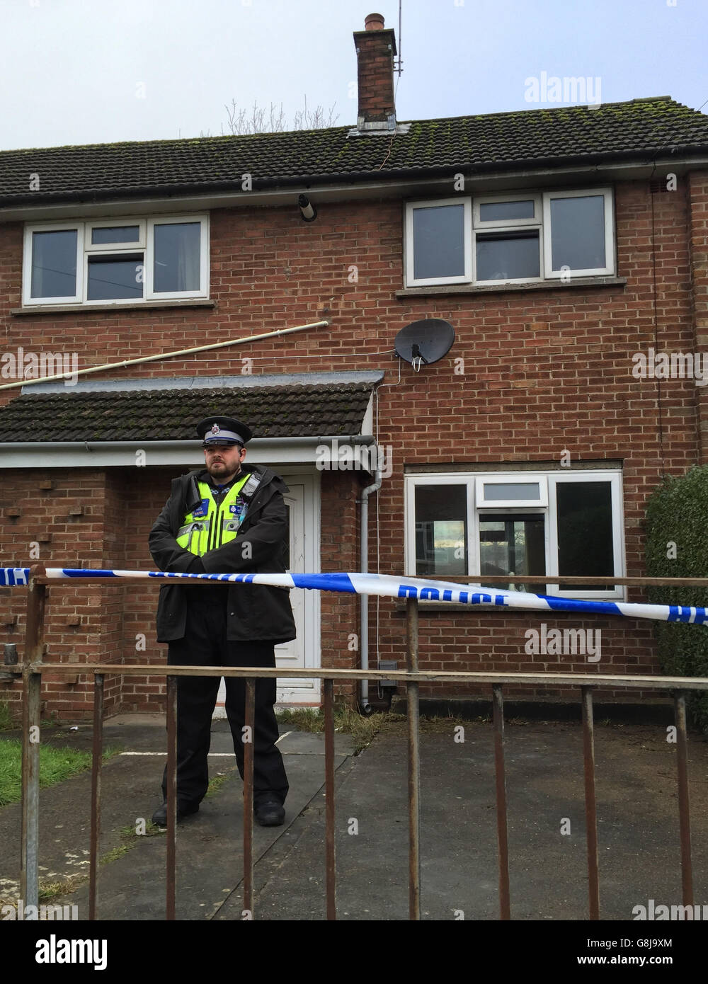 Fatal house fire in Cardiff Stock Photo - Alamy