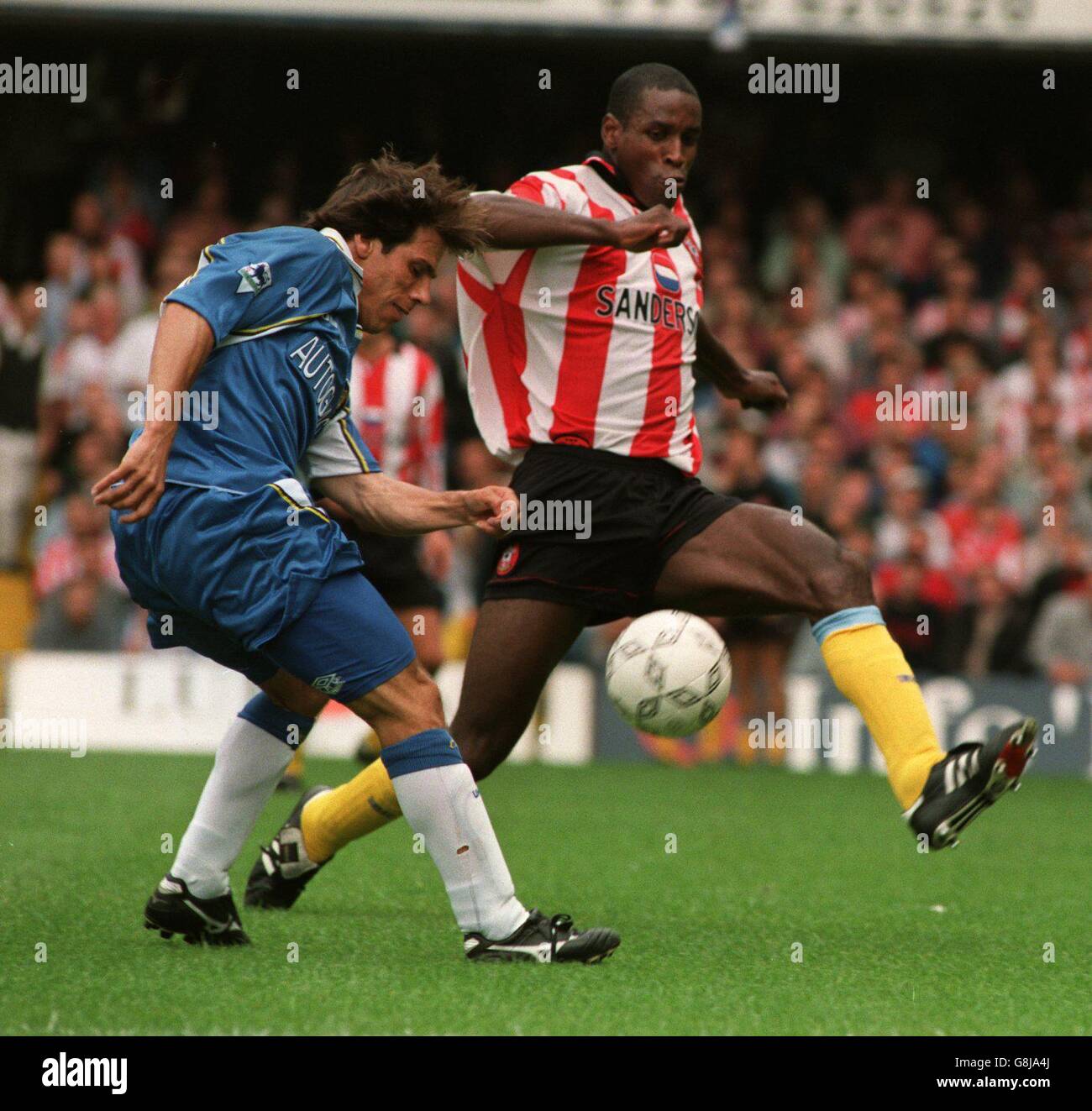 English Premier Soccer - Chelsea v Southampton. Gianfranco Zola ...