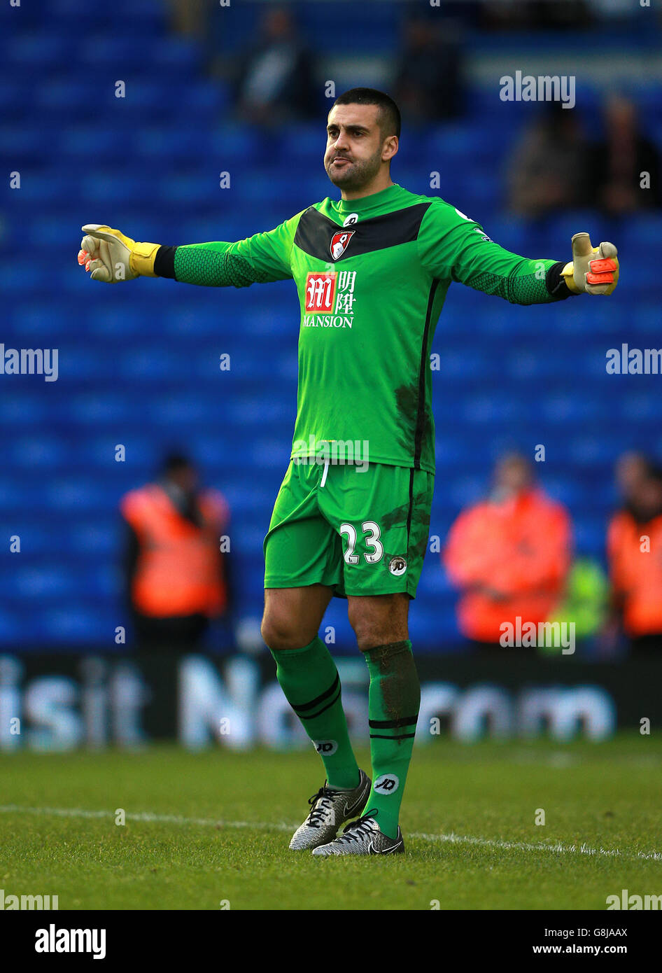 Bournemouth goalkeeper adam federici hi-res stock photography and ...