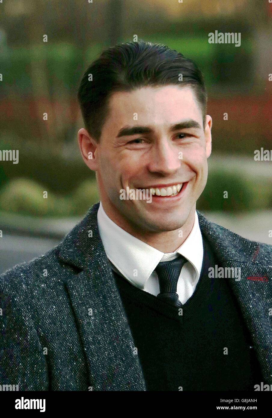 Boxer Jamie Cox, whose real name is Jamie Russan, leaves Croydon ...