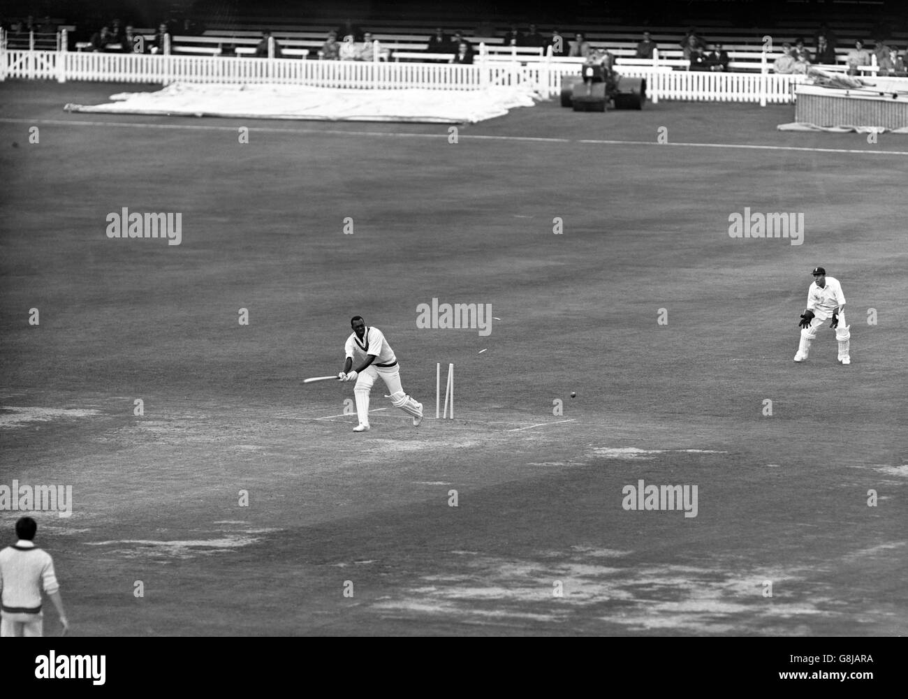 Wes hall cricket hi-res stock photography and images - Alamy