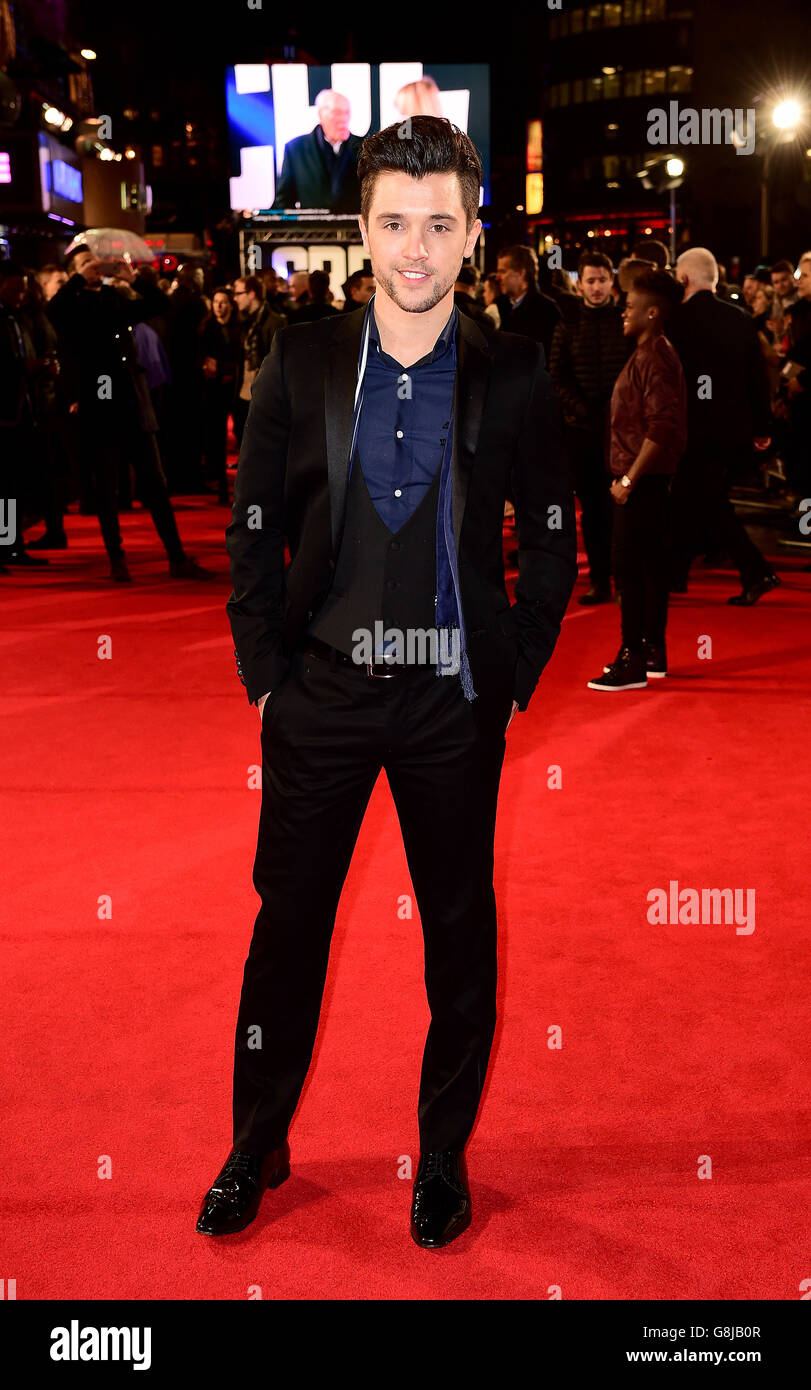JJ Hamblett attending the European premiere of Creed held at the Empire ...