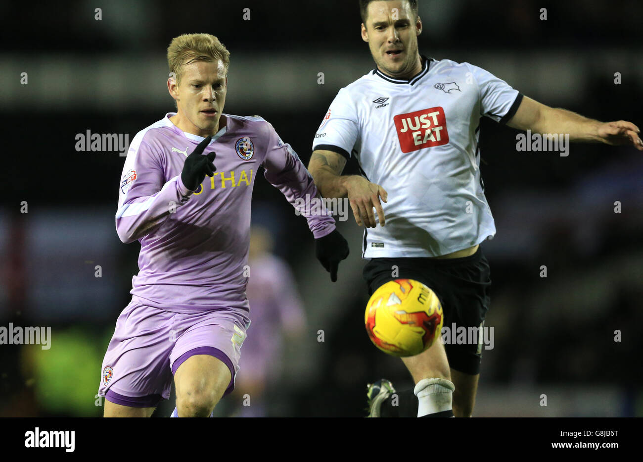 Derby County v Reading - Sky Bet Championship - iPro Stadium. Derby ...