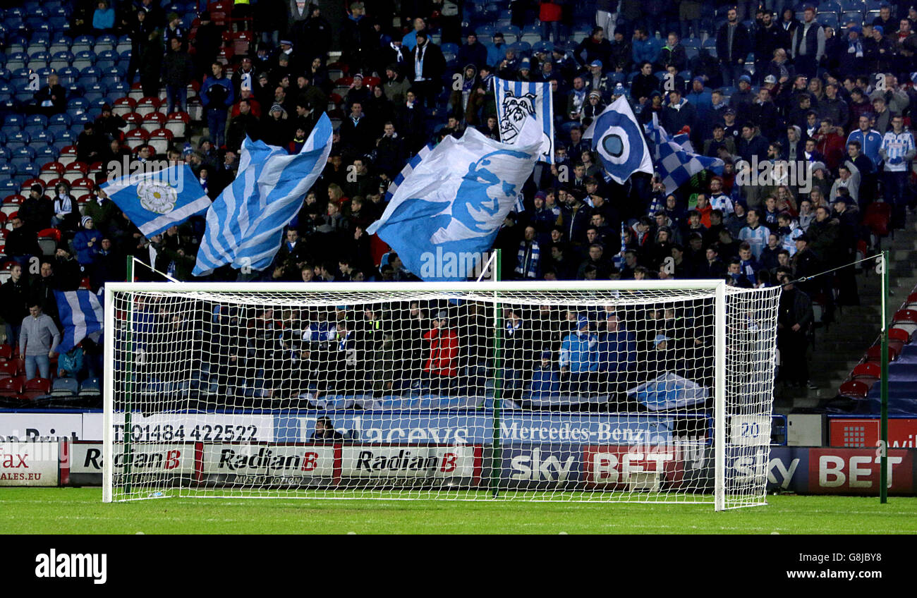 Charlton athletic flag in the stands hi-res stock photography and ...