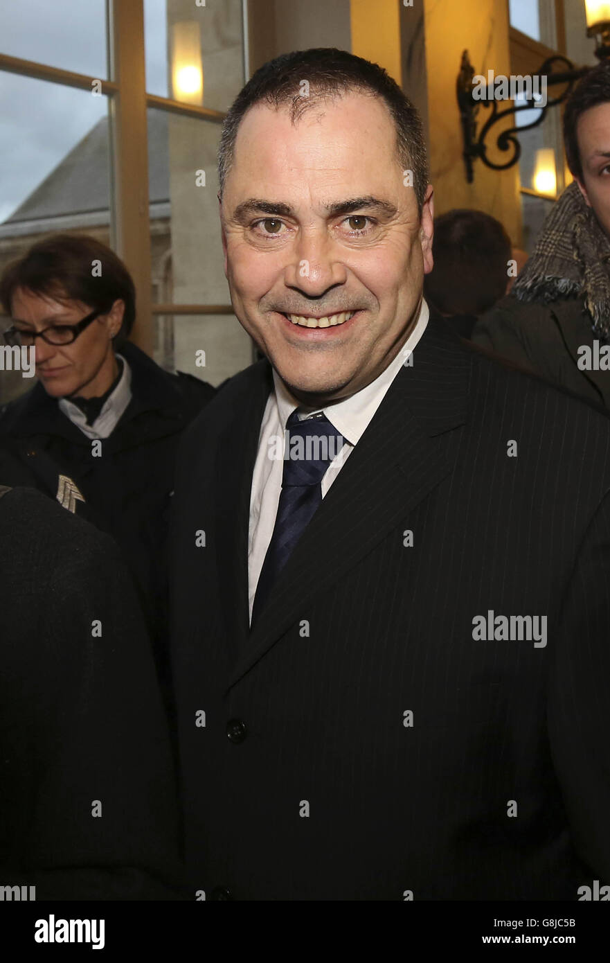Rob Lawrie leaves the court room at the Tribunal de Grande Instance in ...