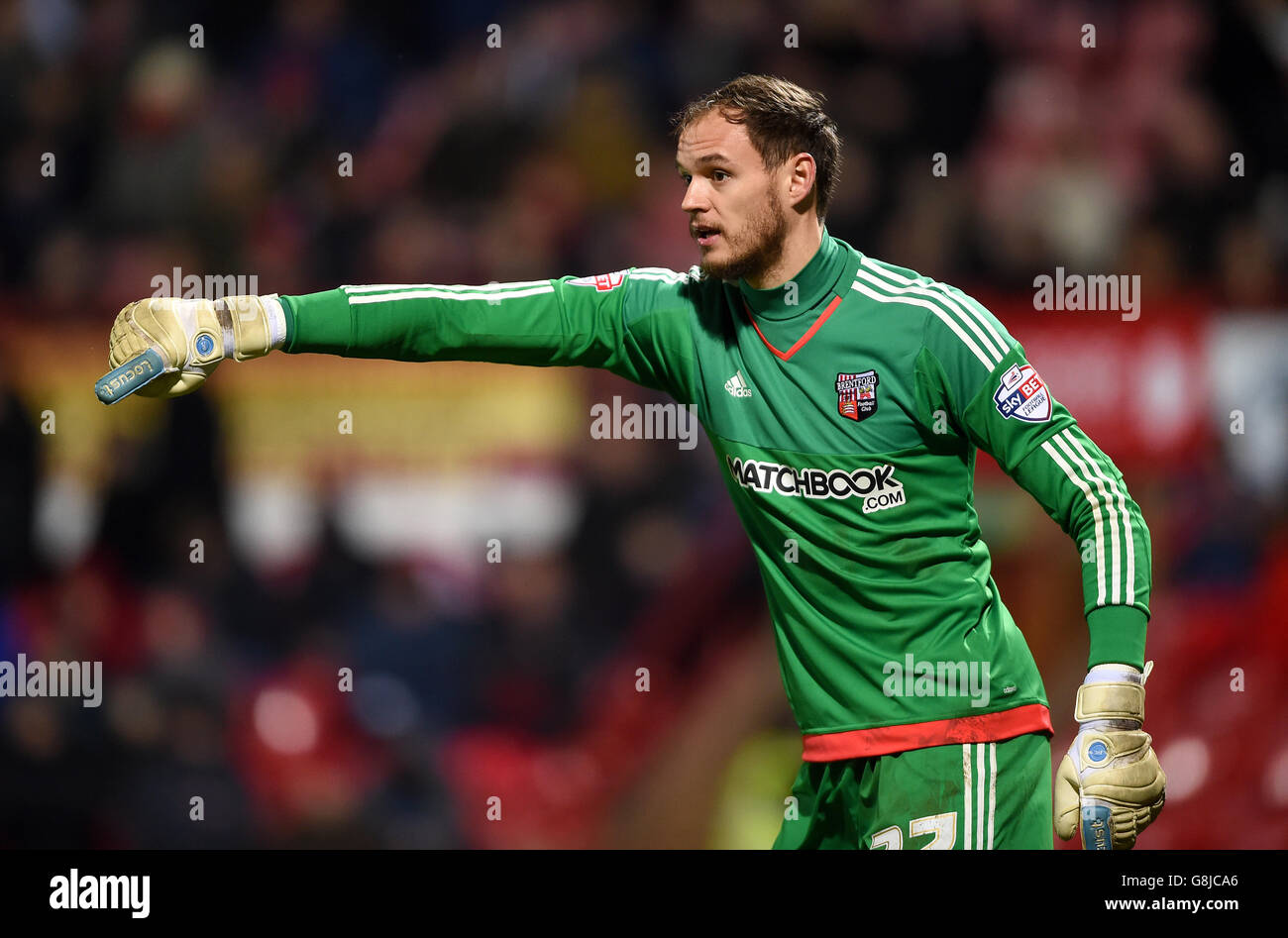 Brentford goalkeeper david button hi-res stock photography and images ...